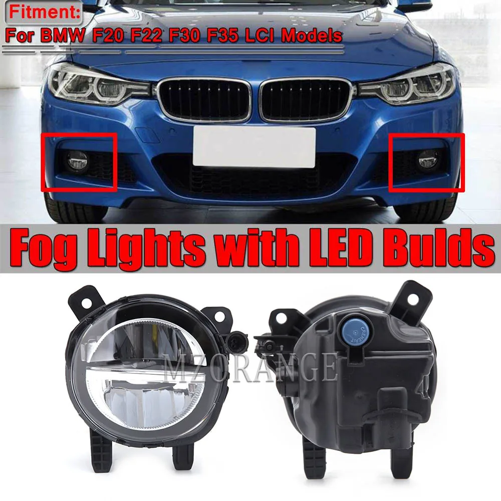 Car-Front-LED-Fog-Light-For-BMW-F30-F22-F35-F36-F34-F20-F32-LCI ...