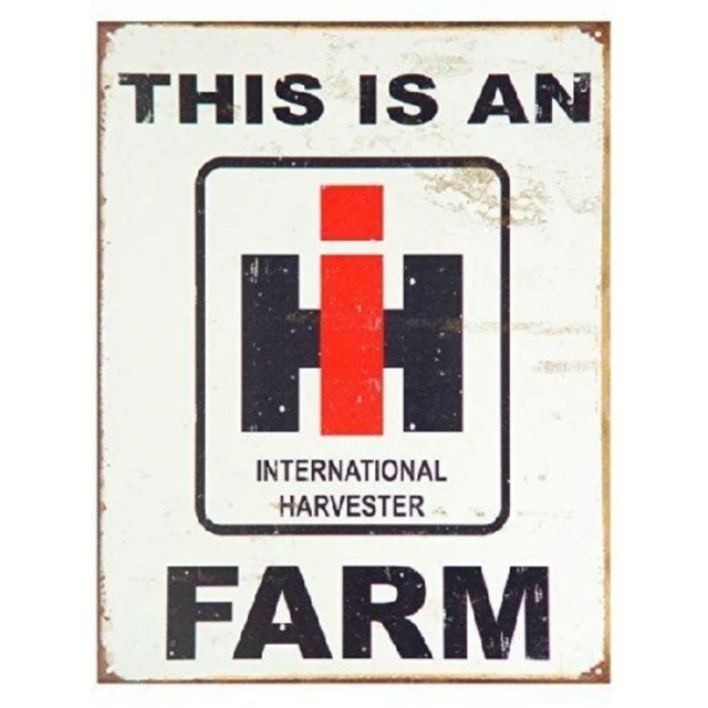 International Harvester Sign