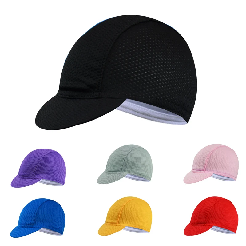 100% Polyester Cycling Caps Men Women Breathable Mountain Road Bike ...