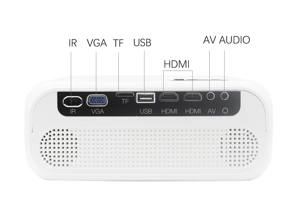 Everycom E500 Mini Projector LED HDMI 720P LCD Android 7.0 Wifi Option ...