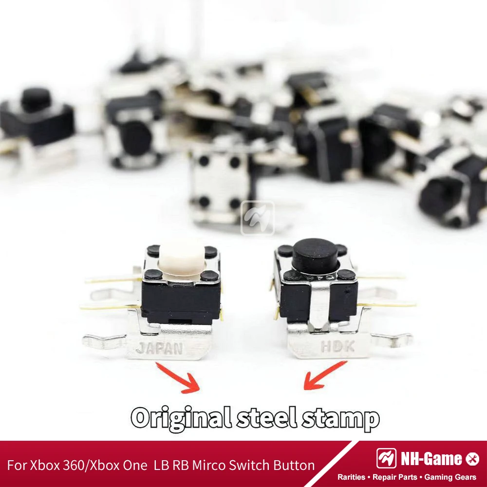 100-Pcs-Lots-Repair-Parts-LB-RB-Switch-Button-Joystick-Bumper-For ...