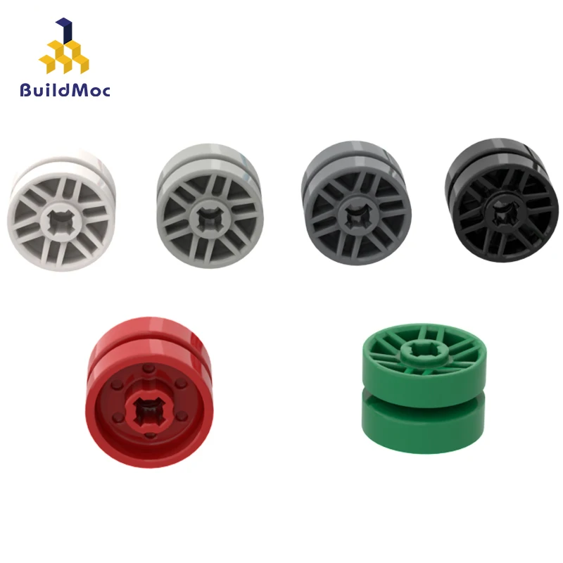 BuildMOC-Compatible-Assembles-Particles-11208-14mm-small-wheel-hub-For ...