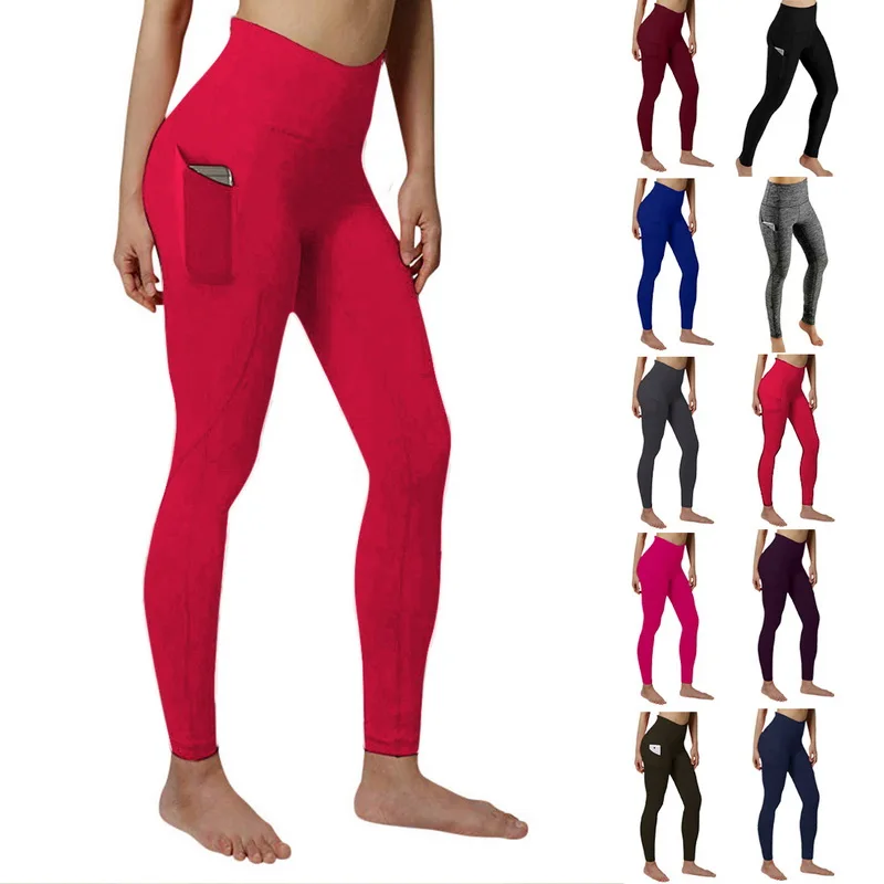 Pantalon de sport,Leggings Push Up taille haute pour femmes, pantalon de Sport, Fitness, course ...