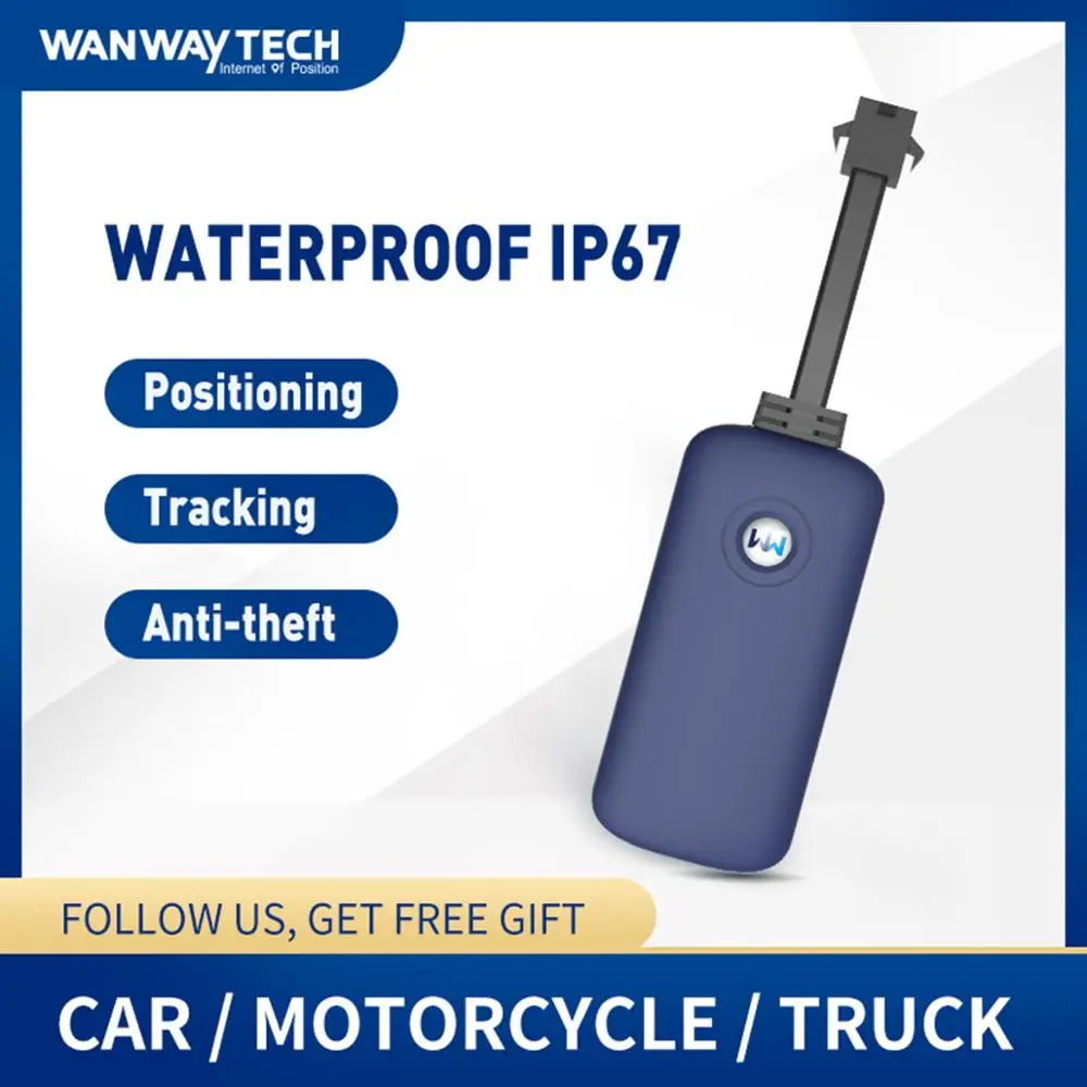 WanWayTech Waterproof GPS Tracking Tracker G19 Cars Motorcycle Tracking ...