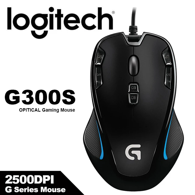 Logitech G300 Size