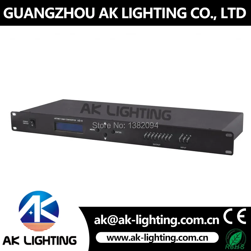 AKLIGHTING controlador Led Artnet DMX Artnet Controller, convertidor de ...