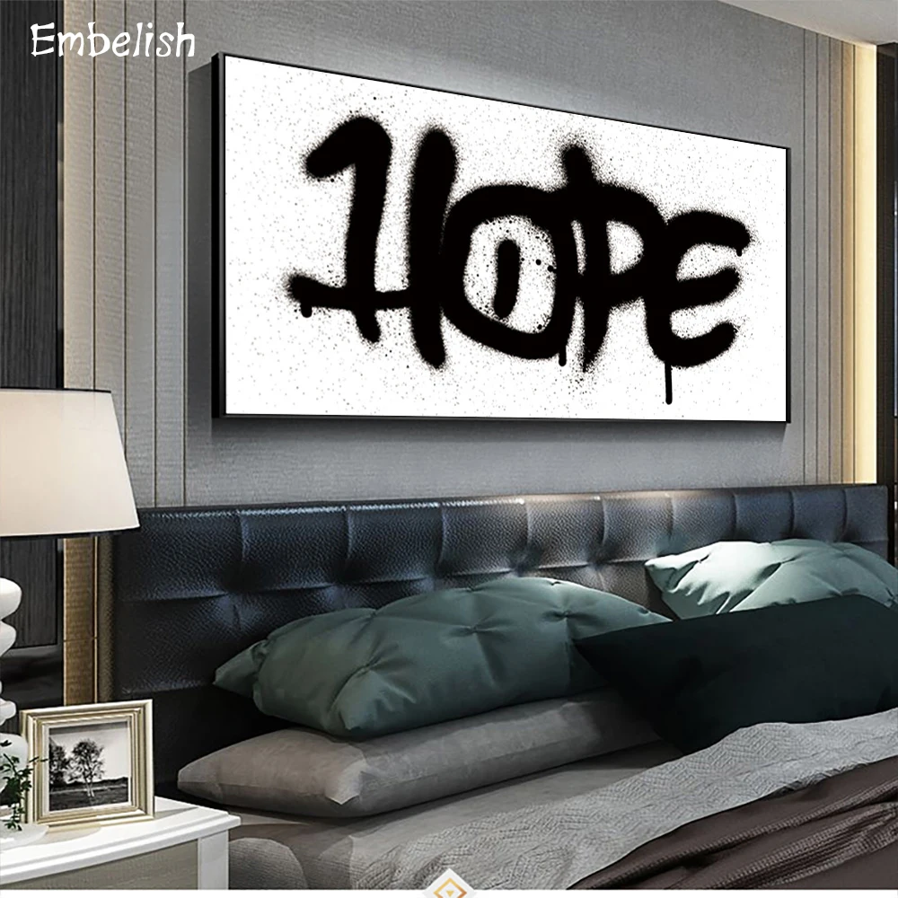 Hope In Graffiti Letters