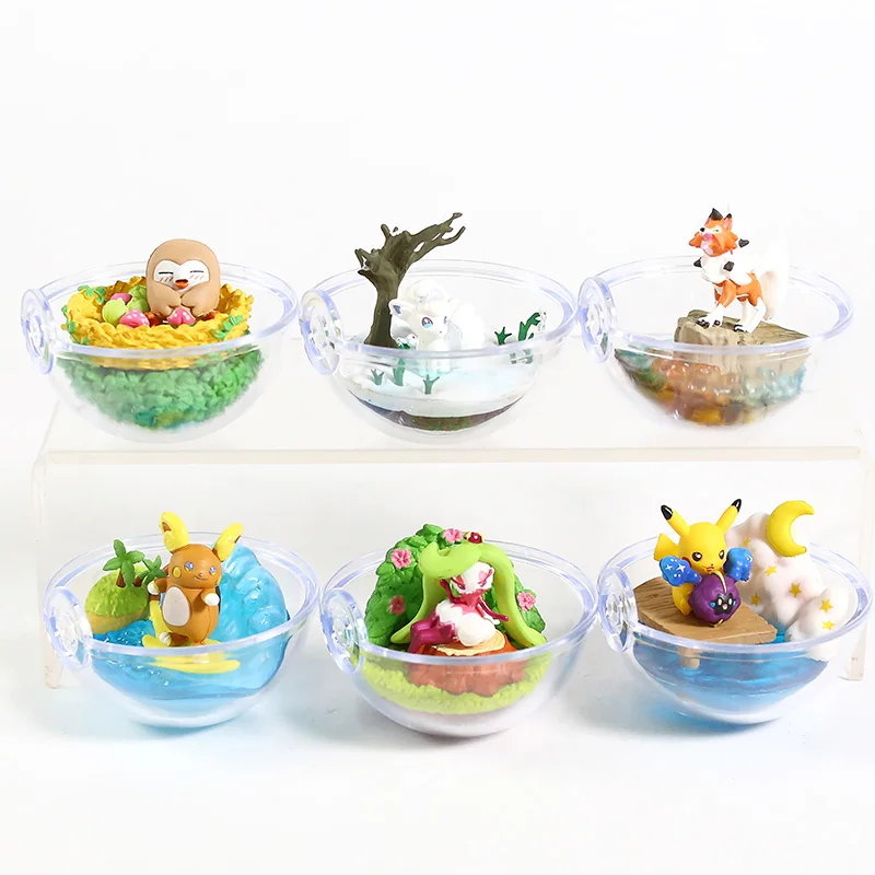 Pokemon-Terrarium-Collection-Figure-Vol-9-Vulpix-Raichu-Rowlet-Tsareena ...