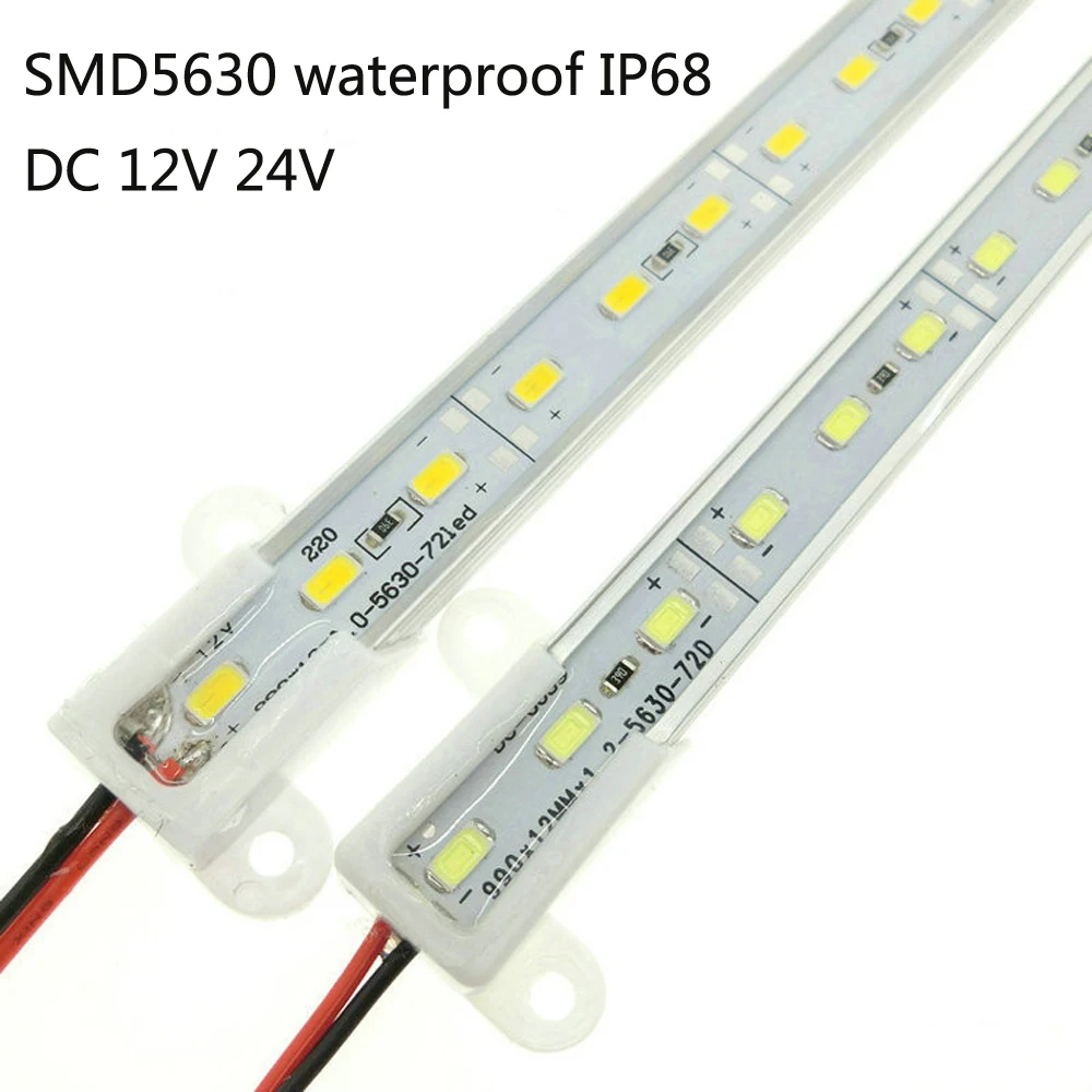 20PCS-50CM-100CM-DC12V-24V-LED-Bar-light-5730-5630-Waterproof-IP68-LED ...