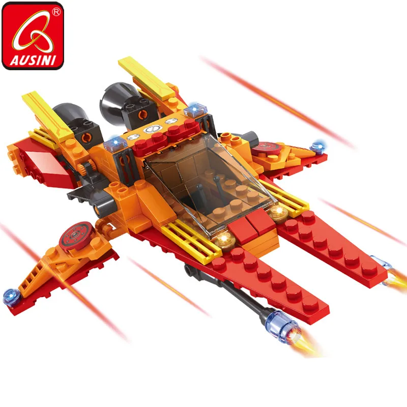 AUSINI Spacecraft Building Blocks Brick Shuttle Model Toys For Children ...