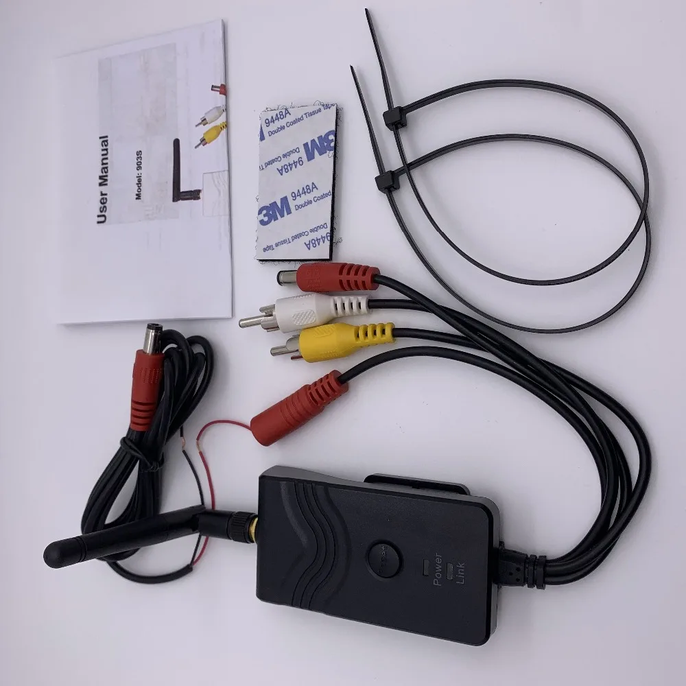 Wireless Wifi Transmitter 903W FOR AV Input CCTV Camera Waterproof ...