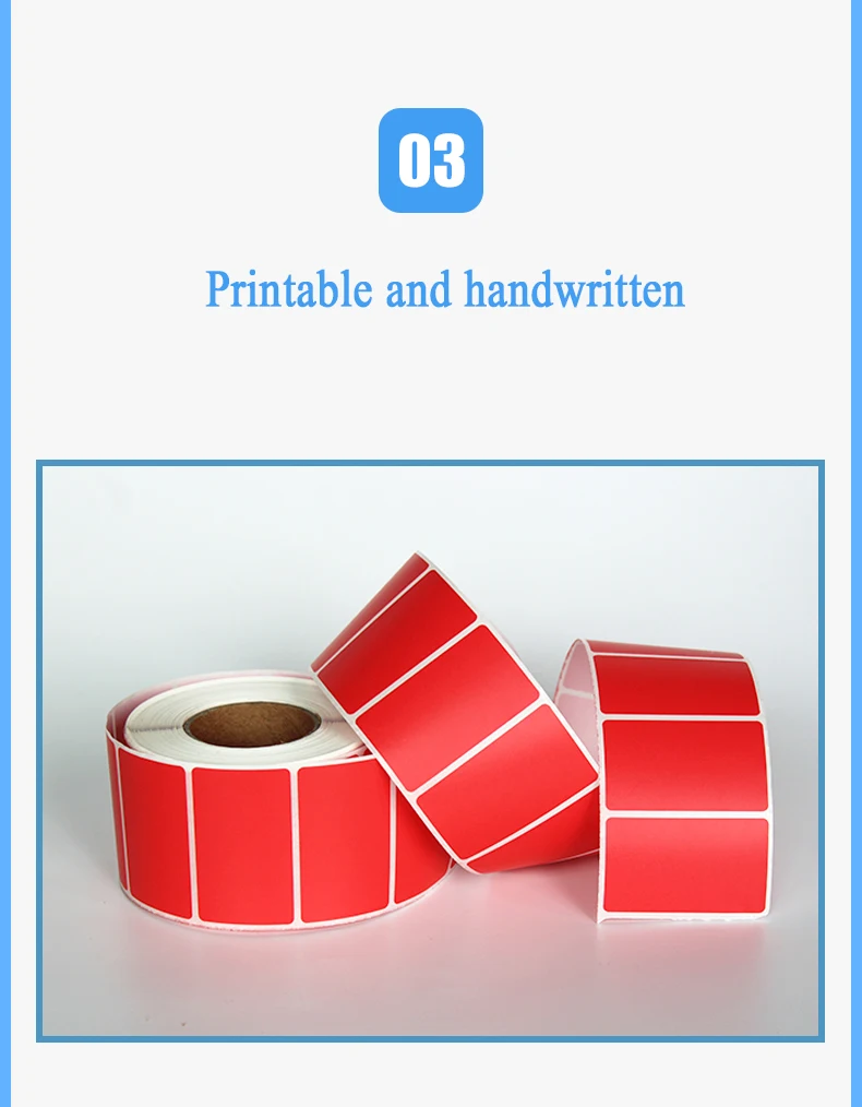 Gommette,Rouleau de papier autocollant thermique, étiquette ...