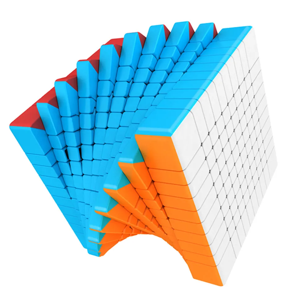 Moyu-Meilong-10x10x10-Cube-Stickerless-Frosted-Surface-10x10-Magic ...