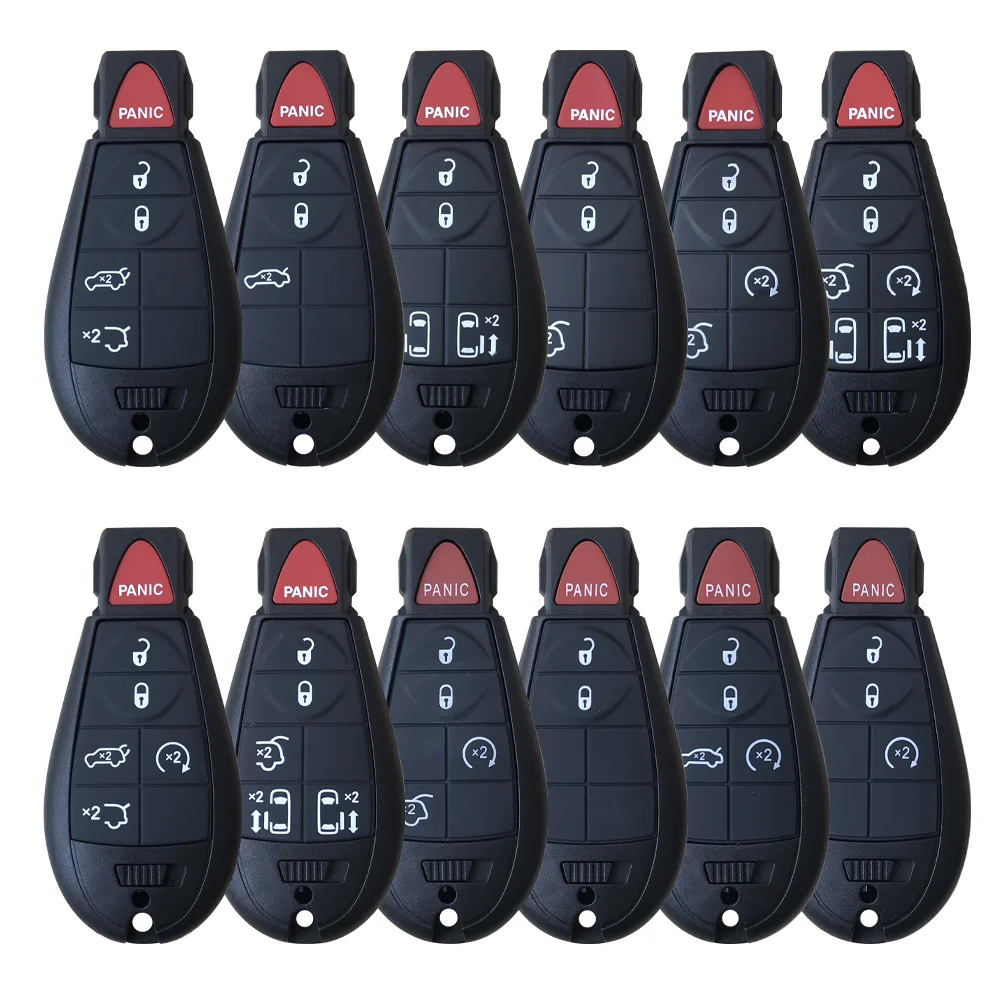 New-Fobik-Keyless-Remote-Smart-Prox-Start-Key-Fob-Shell-Case-For-Dodge ...