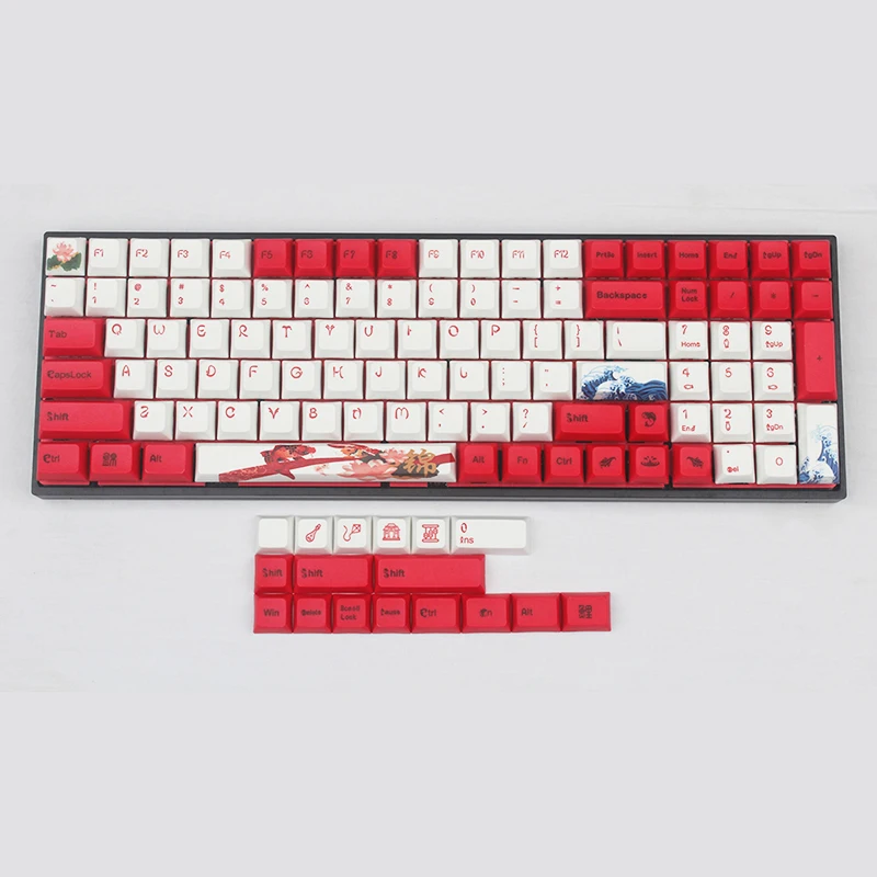 104 PBT Keycaps XDA Profile Keycaps Full Set Keycap Dye-Sublimation ...