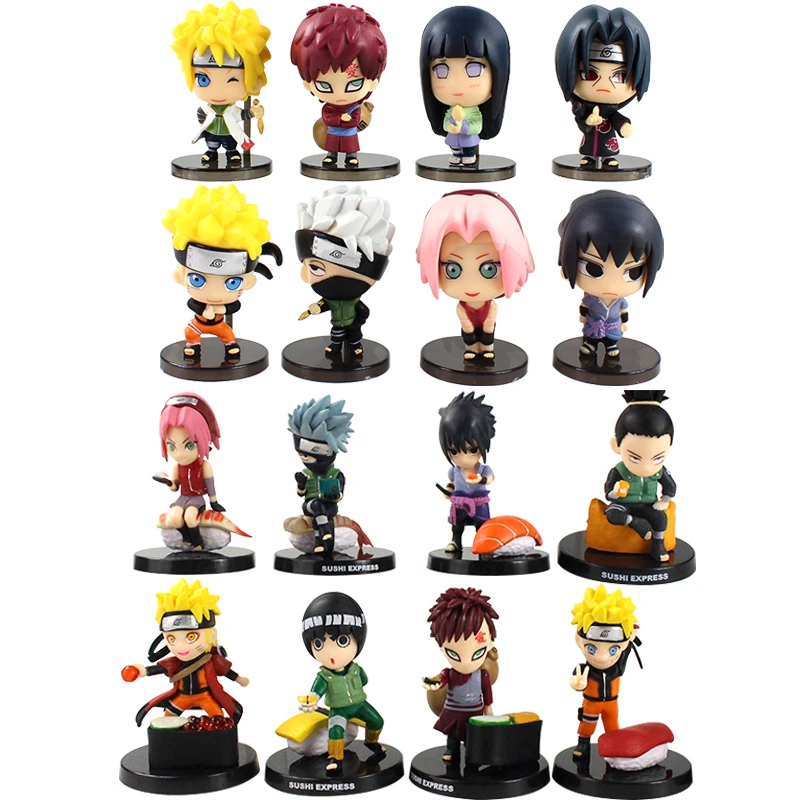 8pcs Cartoon Action Figures Anime Model Toys Pvc Doll Set - AliExpress