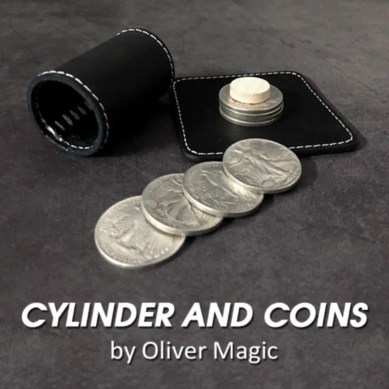 Cylinder and Coins by Oliver Magic Classic Coin Magic Tricks Close up ...