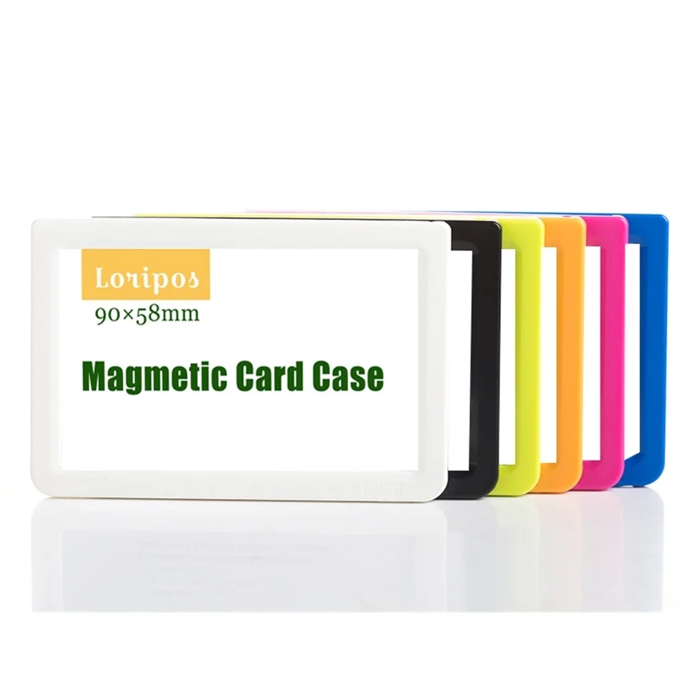 90*58mm Magnetic Case Card Display Rack Label Tag Sign Holder Fridge ...