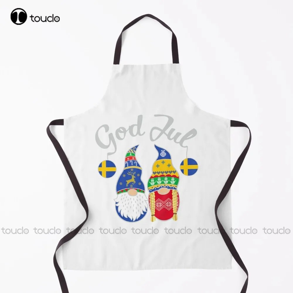 God-Jul-Swedish-Merry-Christmas-Sweden-Tomte-Gnome-Apron-Kids-Chef ...