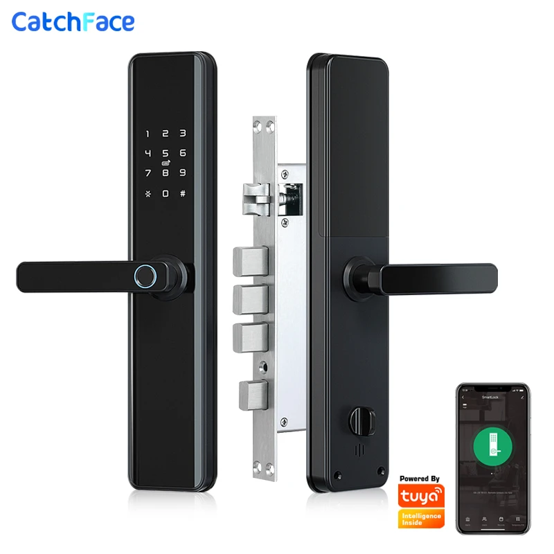 Tuya Smart Fingerprint Door Lock Smart Wifi App Lock Bluetooth Unlock ...