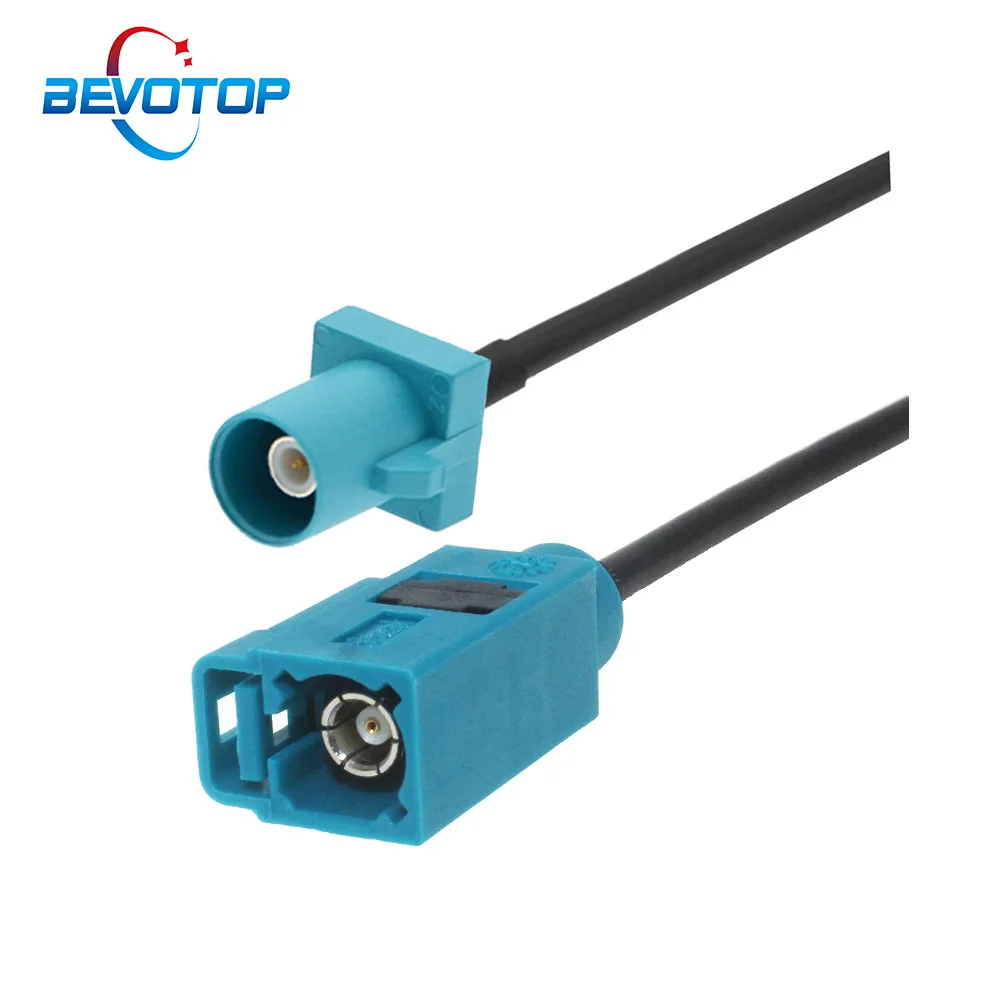 1PCS FAKRA Z Type Male to Female RG174 Coax Cable Auto Car Navigation GPS Antenna Extension ...