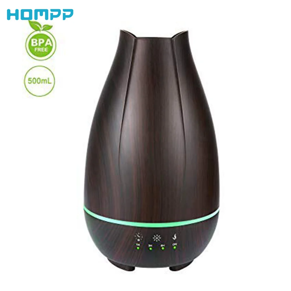 Aroma Oils Diffuser 500ml Humidifier Ultrasonic Nebulizer Fragrance ...