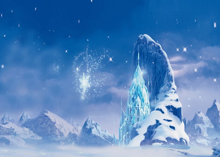 Frozen Ice Background