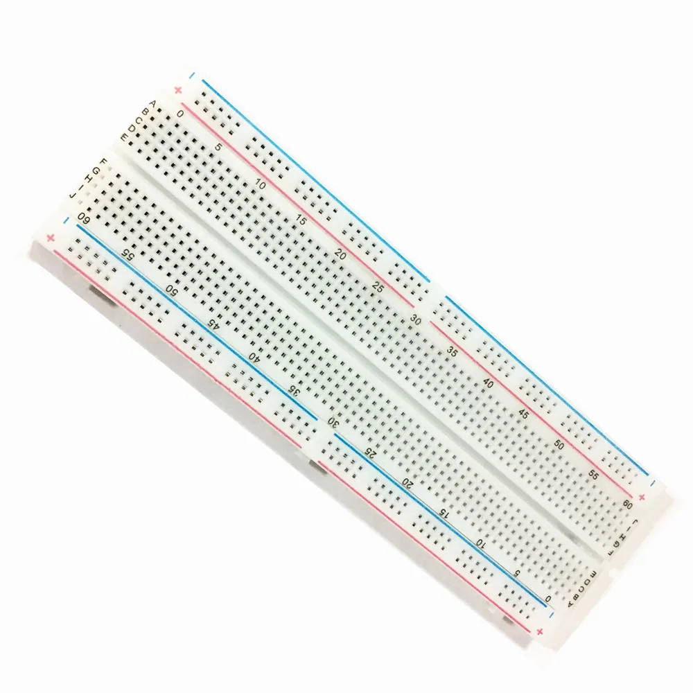 1pc Universal Pcb Test Board Mb102 Solderless Breadboard 830 Point For ...