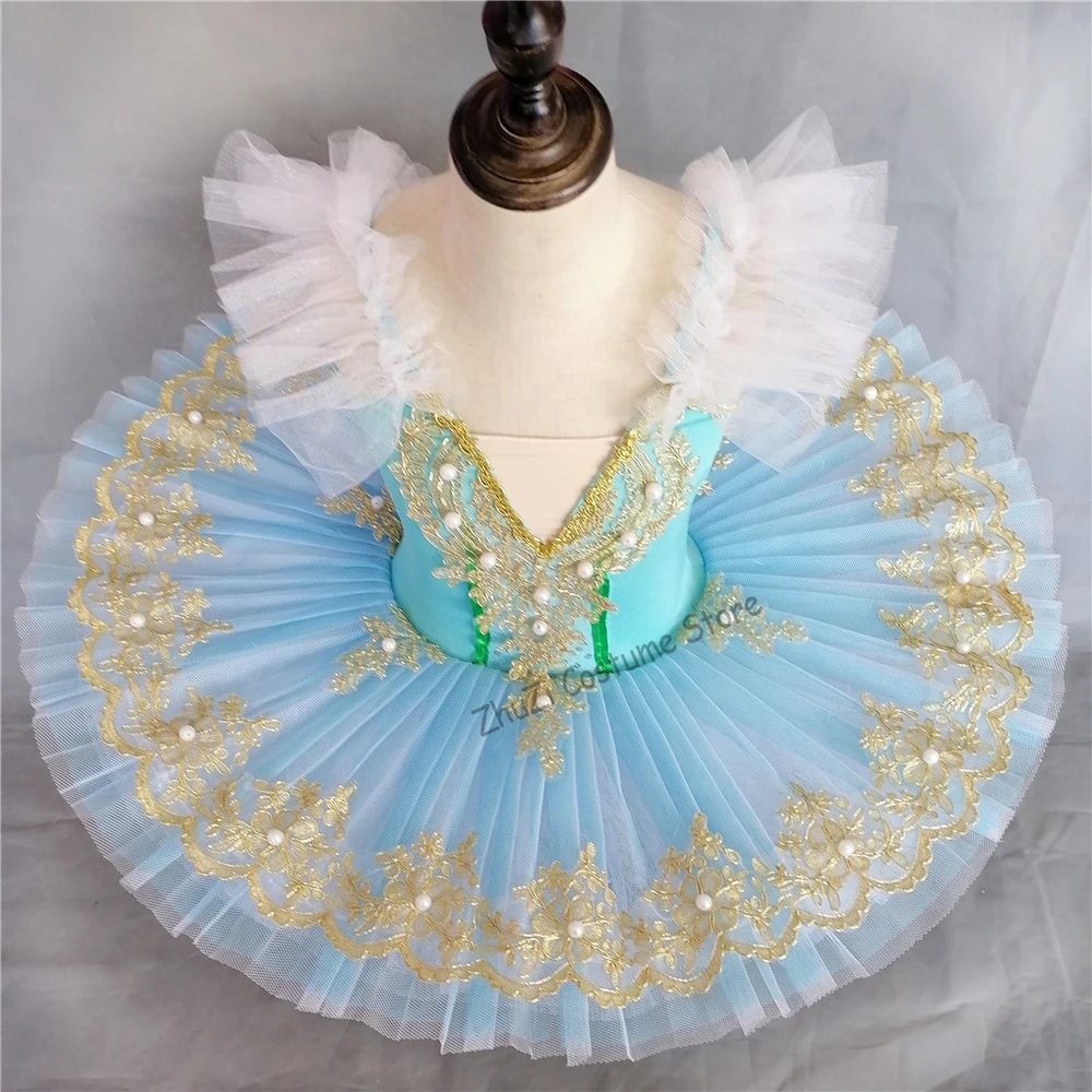 Traje de Ballet profesional para niña y niño, tutú clásico de bailarina ...