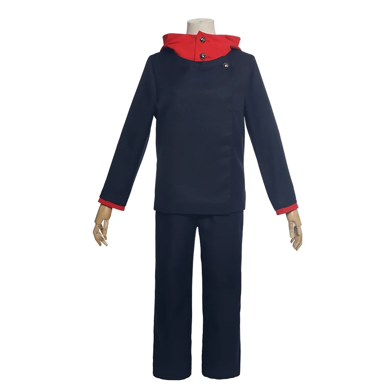 Brdwn Jujutsu Kaisen Itadori Yuji Cosplay Costume School Uniform Suit ...