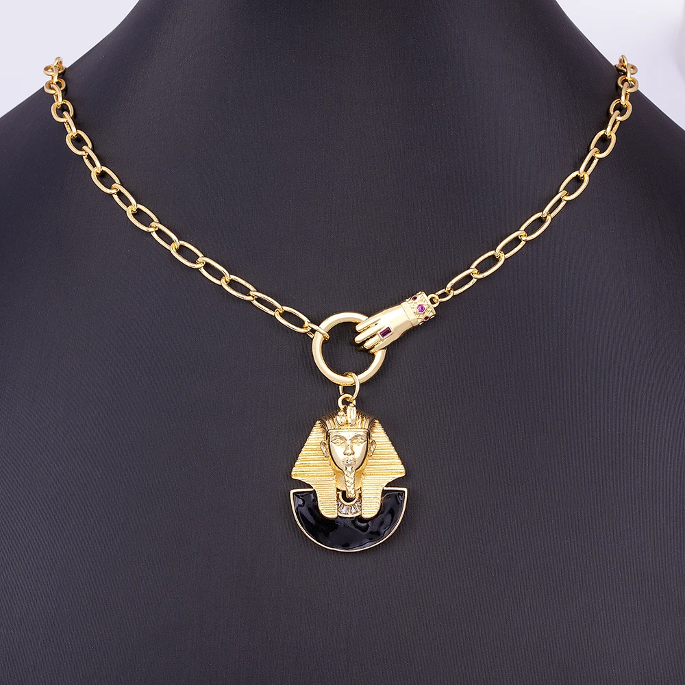 Egyptian Gold Necklaces Women | Egyptian Jewelry Necklace | Egyptian ...