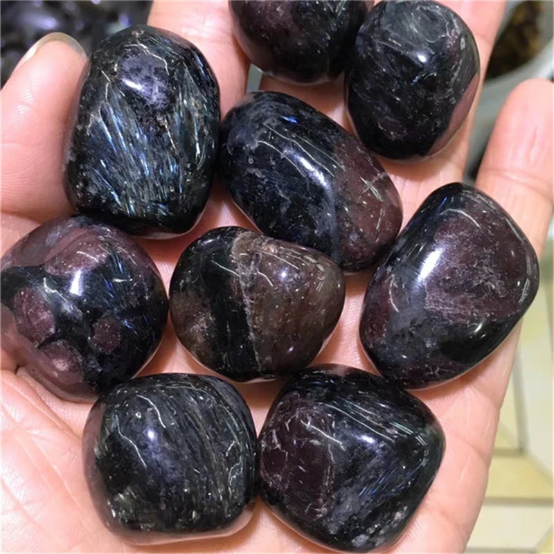 20 30mm Spirituality Crystals Gemstone Natural Red Astrophyllite Garnet ...