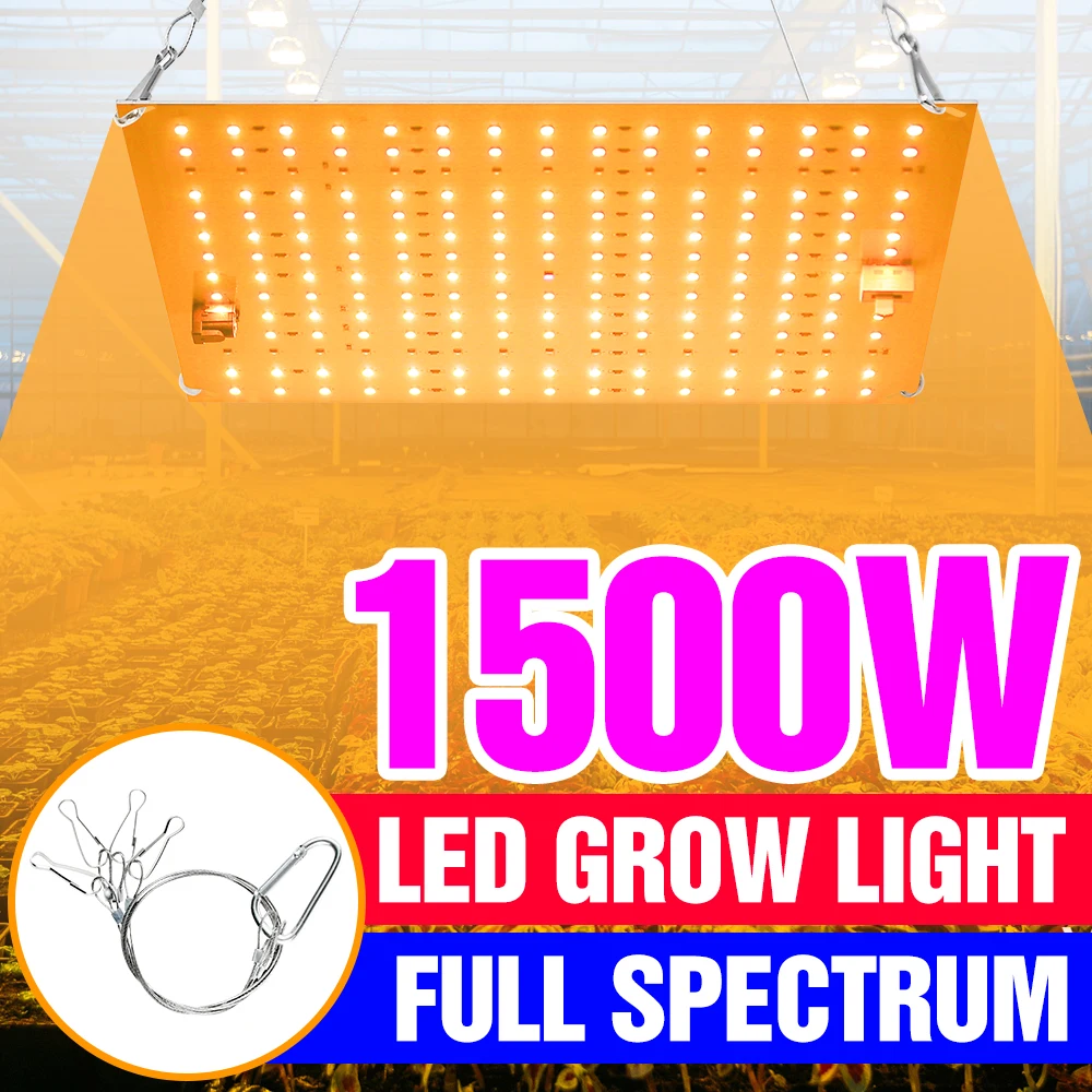 Led Hydroponic Grow Light Full Spectrum Phyto Lamp Uv Plant Lampara ...