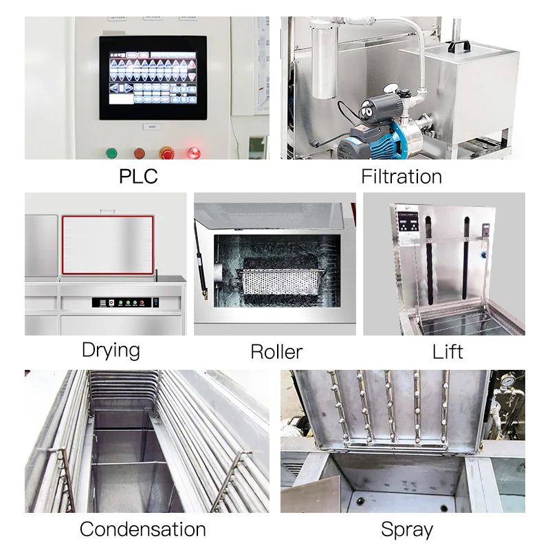 Industrial Ultrasound Cleaning 360L//175L/88L Engine Mold Hardware DPF ...