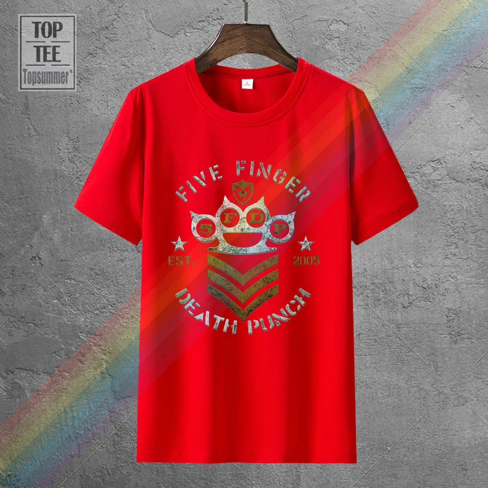 Five Finger Death Punch Logo Brass Knuckles