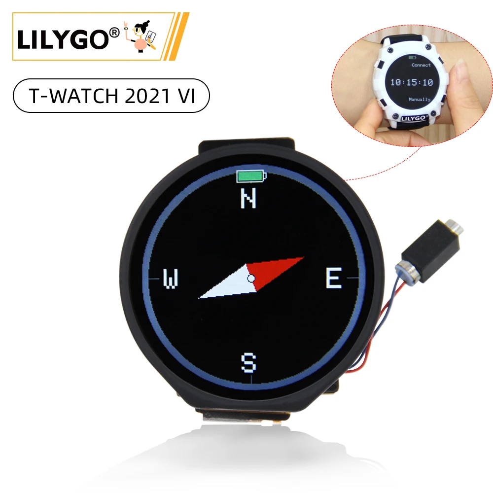 LILYGO® TTGO T-WATCH 2021 T-Micro32 Plus ESP32 Programming Watch Capacitive Touch Screen Psram ...