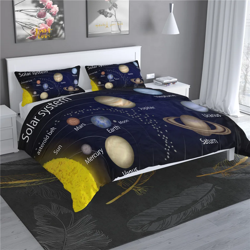 Solar System Bed Sheets