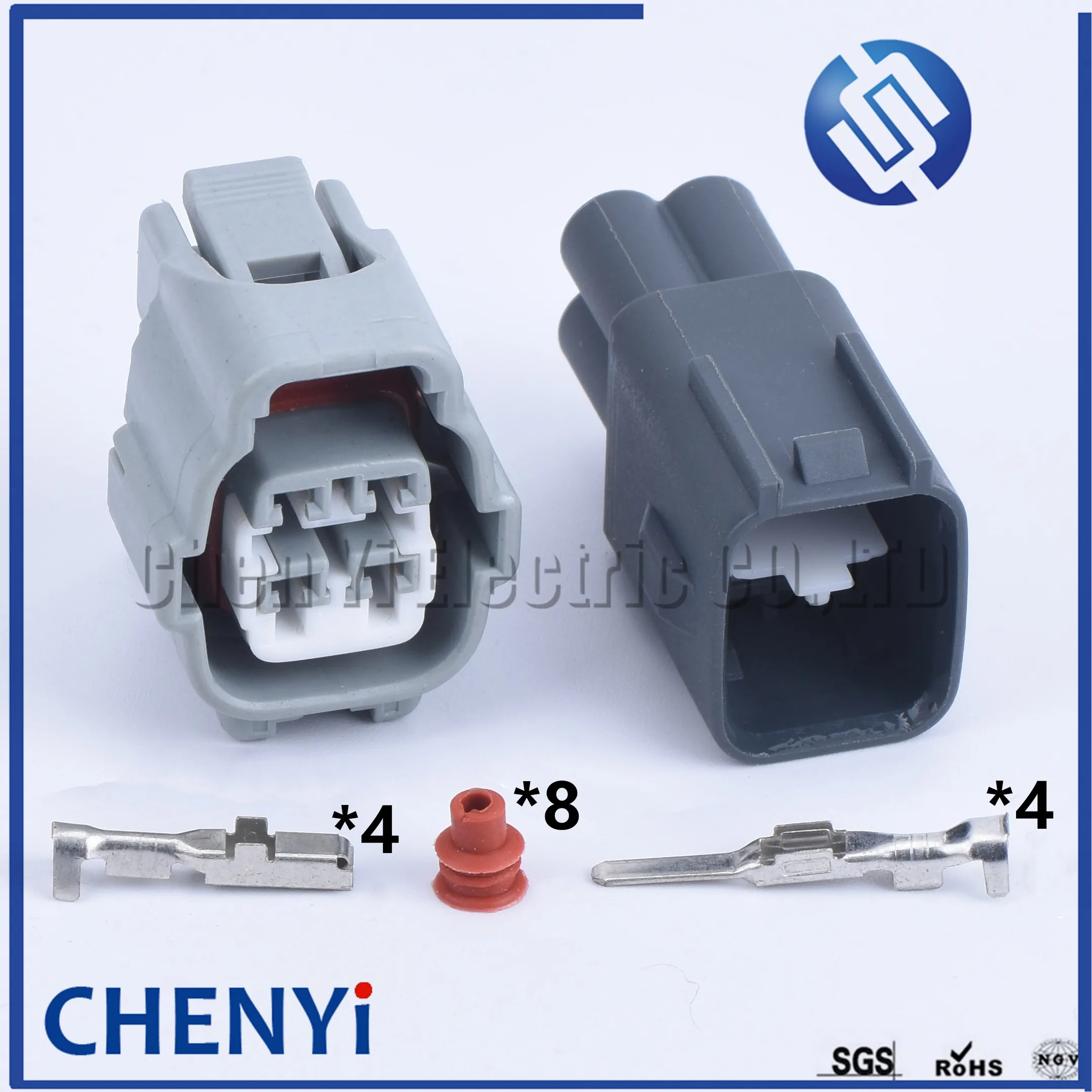 1set 4 Pin 7283-7040-10 7282-7040-10 Male Female Oxygen Sensor plug Waterproof Auto Electrical ...