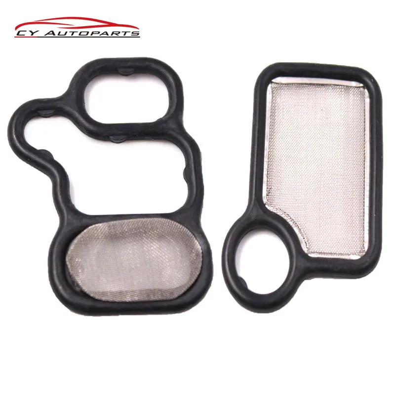 YAOPEI 15815 RAA A01 15845 RAA A01 VTEC 솔레노이드 가스켓 및 VTC 필터, 혼다 어코드 용 ...