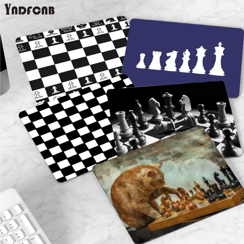 New-Design-Black-and-white-chess-Unique-Desktop-Pad-Game-Mousepad-Top ...