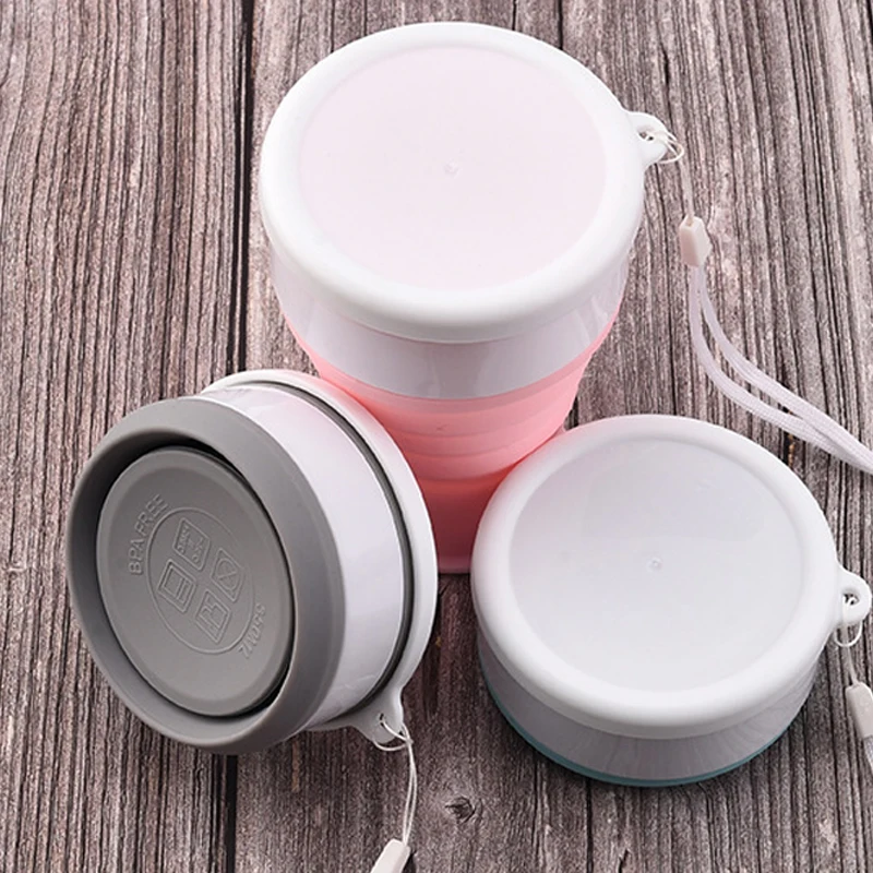 Silicone-Folding-Glass-for-Camping-Water-Bottle-Drinkware-Travel-Mug ...