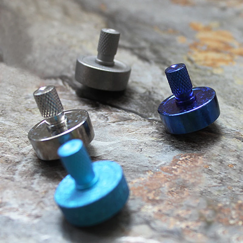 Titanium Alloy Decompression Toy | Titanium Alloy Gyro | Outdoor Tools ...