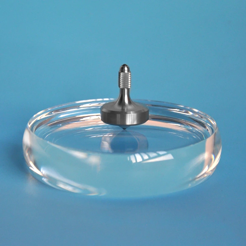 Crystal Gyro Plate Crystal Smooth Tray Double-sided Concave Inception ...