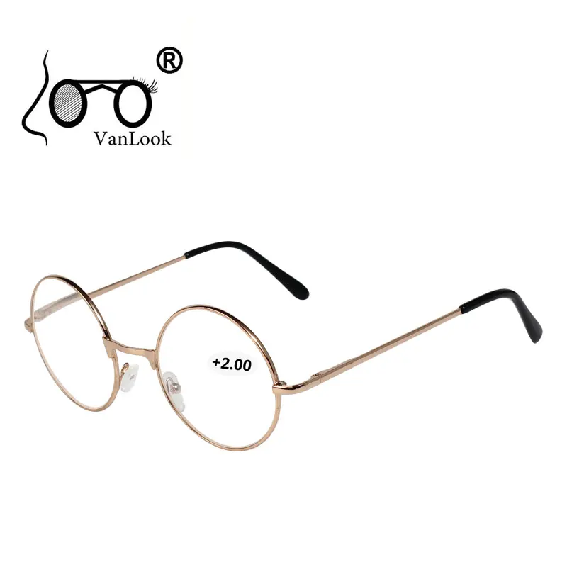 Round Reading Glasses for Men Women 100 +125 150 175 200 225 250 +275 ...
