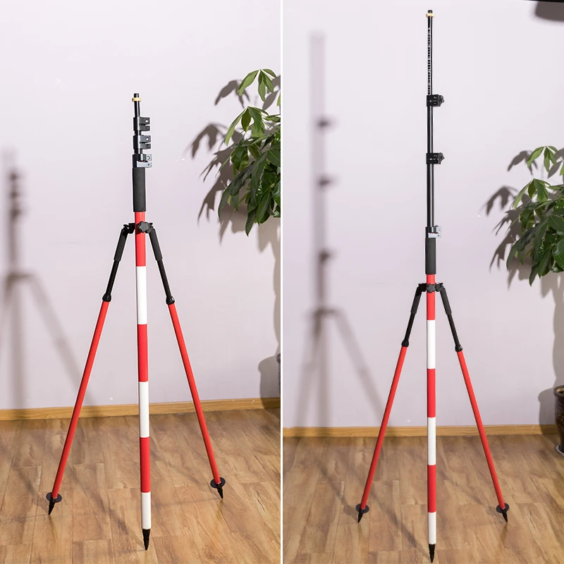 New 5m Centering Pole Prism Centering Pole Measuring Rod And Centering ...