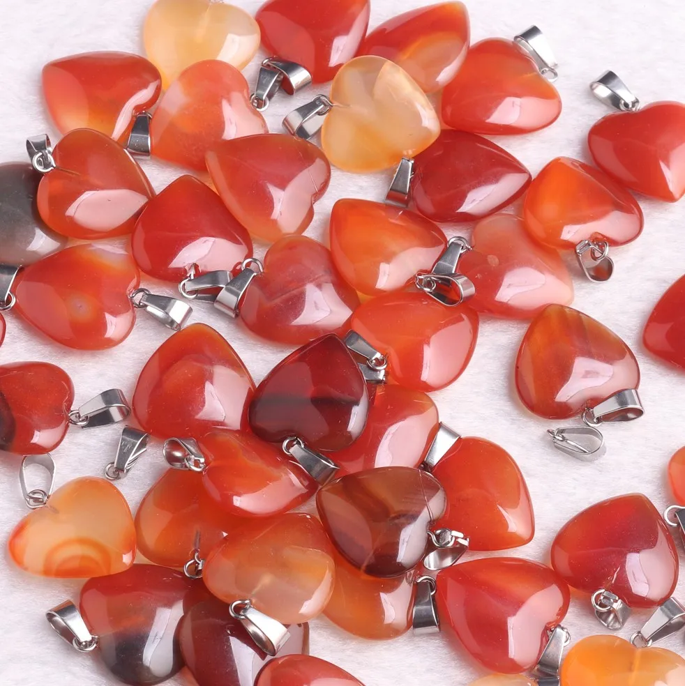 Carnelian-Crystal-Pendants-Natural-Stone-Red-Agates-Pillar-Necklace ...
