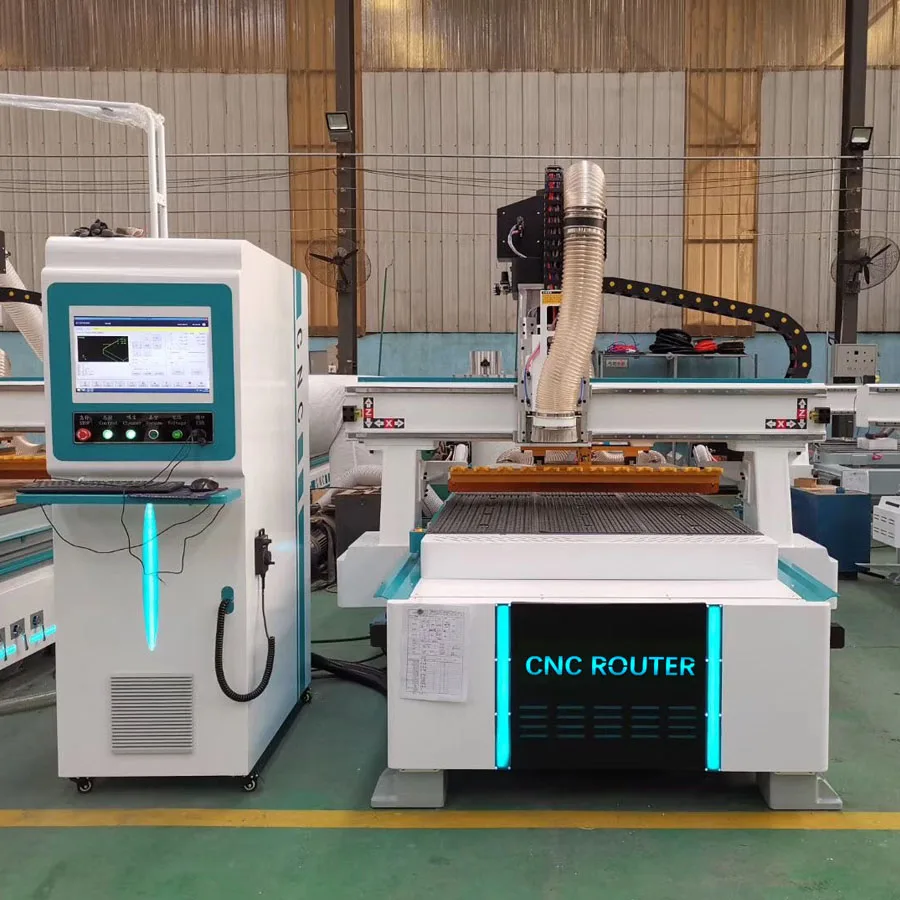 Original Furniture Industry Multi Heads Atc Cnc Machine With 12 Bits ...
