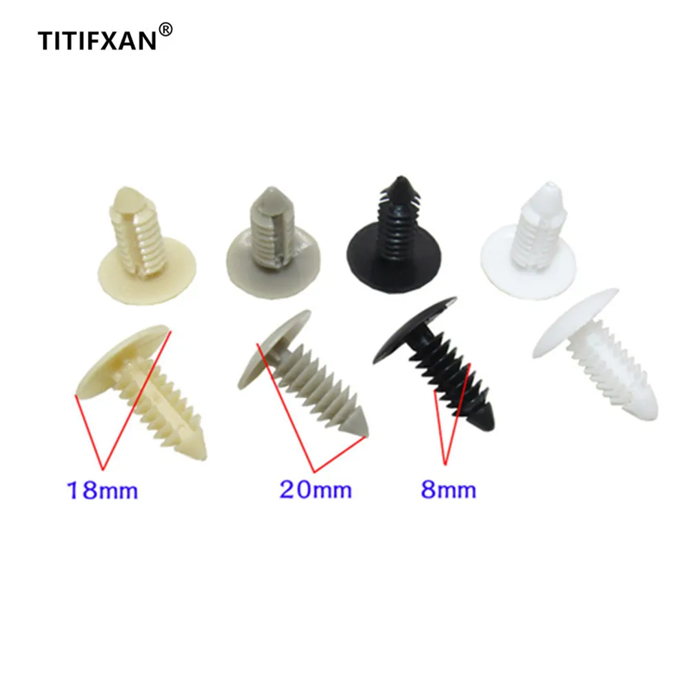 Pine Tree Plastic Clips