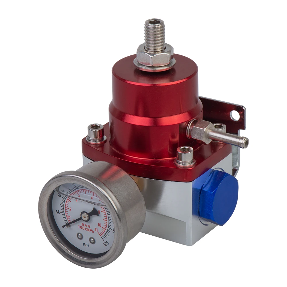 35-75PSI Racing Car Universal pressure fuel regulator Adjustable Fuel ...