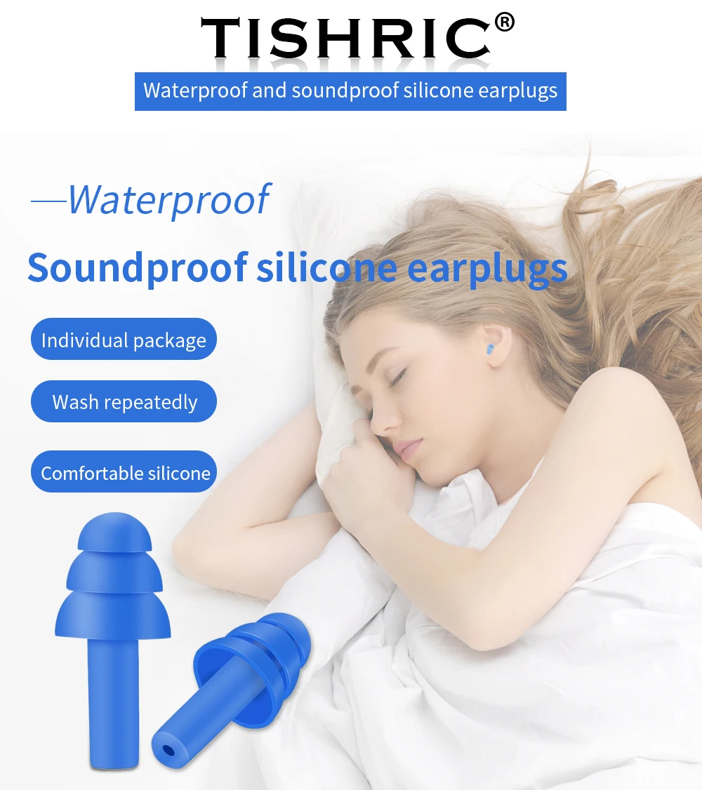 BOUCHONS D'OREILLES,10pairs black box--bouchons'oreilles en Silicone ...